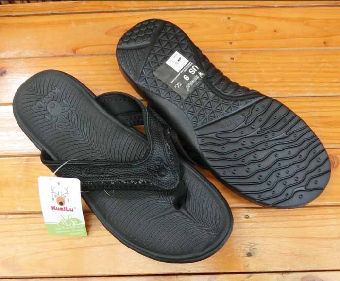 ONCAI Mens Flip Flop Open Toe Athletic Straps Orthotic Summer Plantar ...